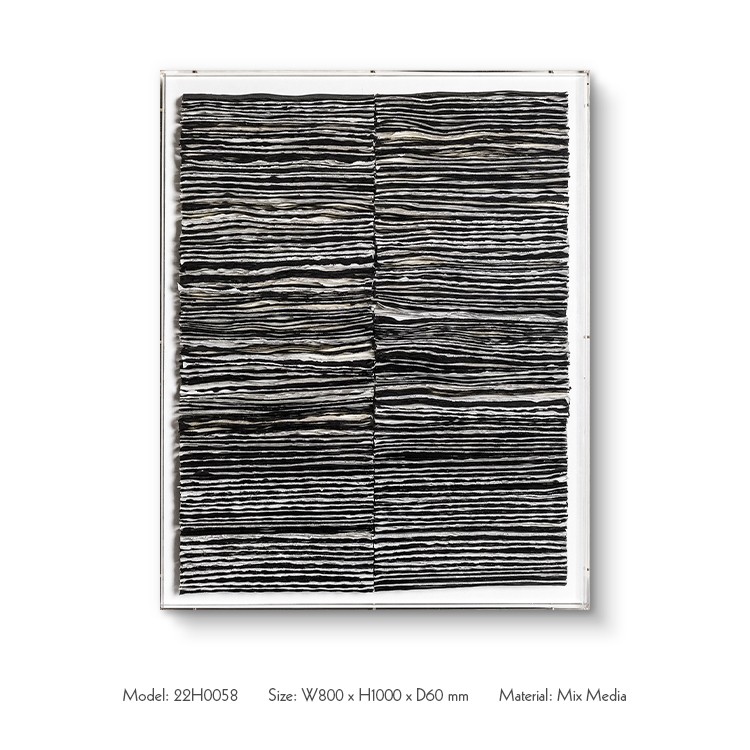Abstract Black Handmade Paper 3d Texture Art Decor from China ...